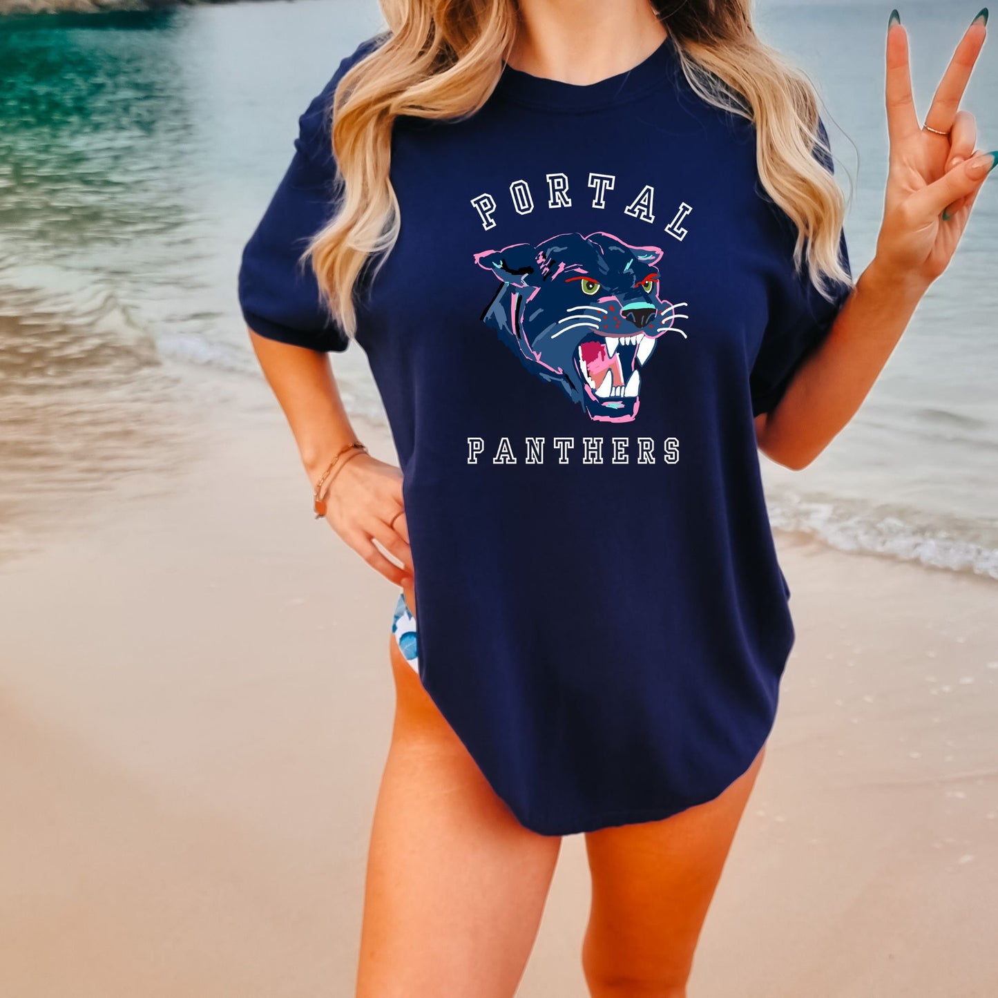 Portal Panthers T-Shirt – Candice Rogers Art