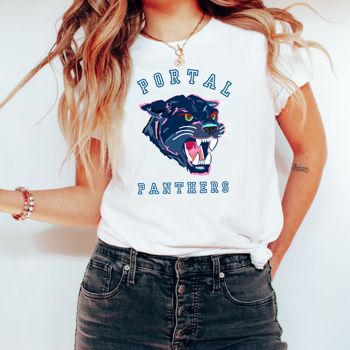 Portal Panthers T-Shirt – Candice Rogers Art